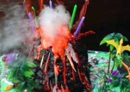 Barbara Adams Beyond Wonderful » The Amazing Erupting Volcano Cake Recipe